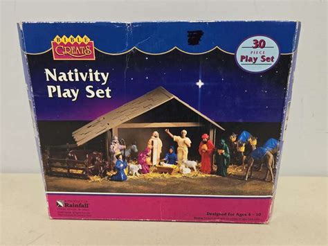 Bible Greats Nativity Play Set Northern Kentucky Auction Llc