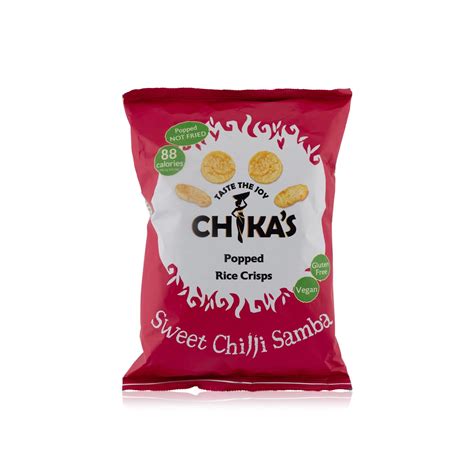 Chika S Sweet Chilli Samba Rice Crisps 80g Spinneys Uae