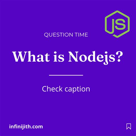 💡what Is Nodejs Infinijith Apps And Technologies