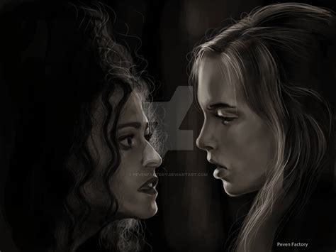 Hermione Vs Bellatrix By Pevenfactory On Deviantart