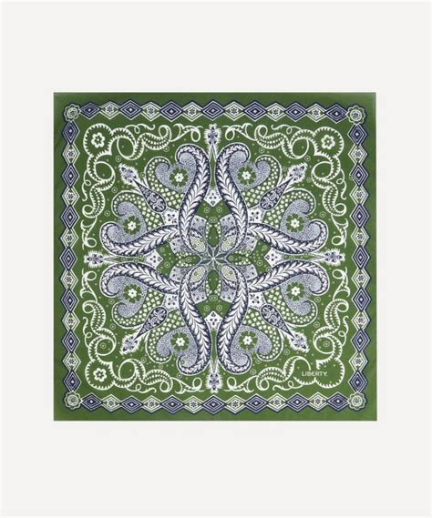 Liberty Paisley Cotton Bandana Liberty