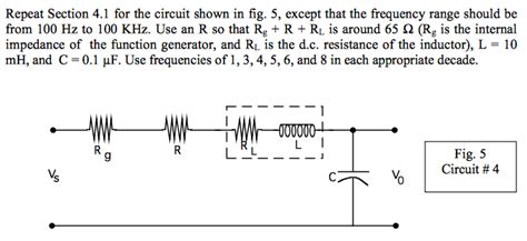 Solved Prelab Exercises Derive The Transfer Functions H S Chegg