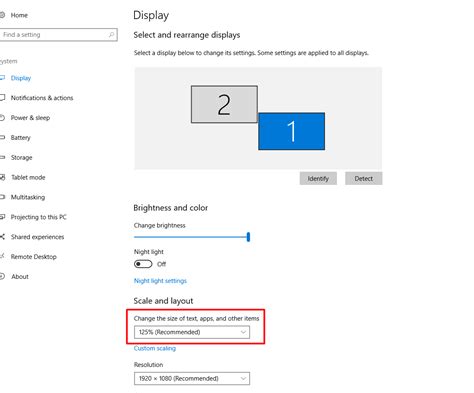 If Monitor Has Scaling Enabled The Placing Of The Data Is Wrong