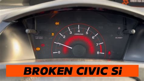 U0122 Vsa Control Module Unit Malfunction Diagnosis All Lights Are On 2012 2015 Honda Civic