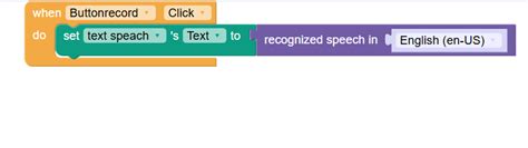 How To Make Speech Recognition To Text In Thunkable Questions About Thunkable Community