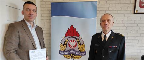 Podpisanie listu intencyjnego z świdwińskim technikum Komenda