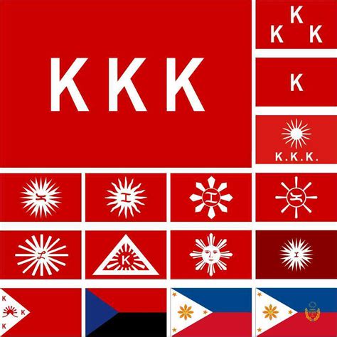 Philippines Revolution Flag KKK Katipunan Magdalo Magdiwang Tagalog