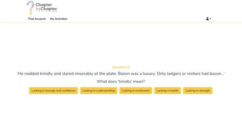 Goodnight Mr Tom Chapter Questions And Answers Ks2