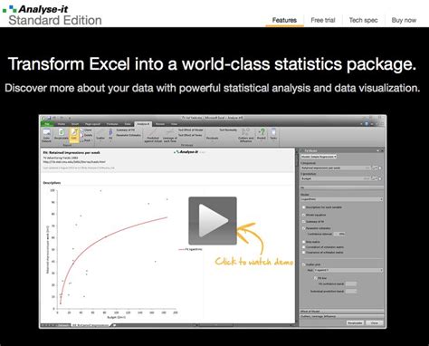 Analyse It Transform Excel Into A World Class Statistics Package Analyse It Transform Excel Into A World Class Statistics Package