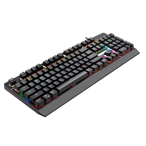 Mecánico Para Juegos Con Cable Retroiluminado Rgb Anti Fantasma