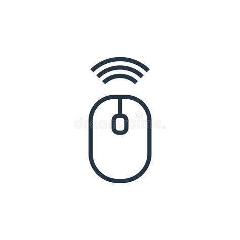 Mouse Wire Icon Stock Vector Illustration Of Element 127233607