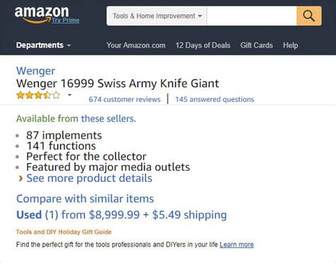 People Cant Stop Trolling This Swiss Army Knife On Amazon And Here Are Of The