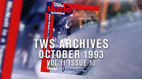 TWS Archives October 1993 Vol 11 Issue 10 TransWorld SKATEboarding