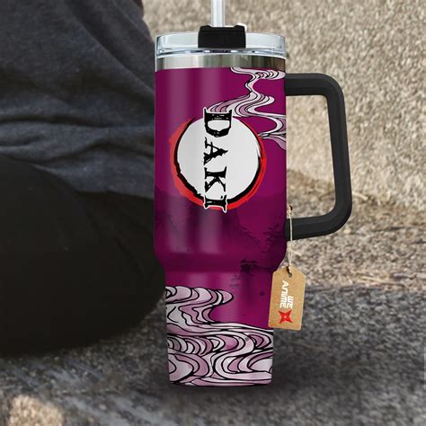 Daki Demon Slayer Anime Custom Stanley Quencher 40oz Stainless Steel