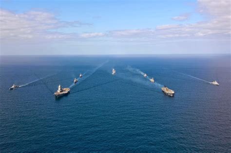 Indian Ins Vikramaditya R33 Aircraft Carrier Reaches Its New Home