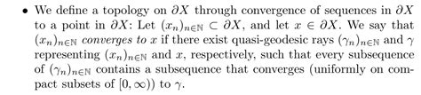 Abstract Algebra How Does Convergence Of Sequences Define A Topology Question About The