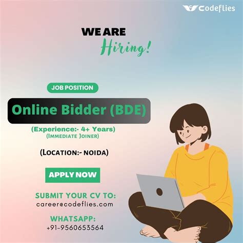 Deepshikha C On Linkedin Online Bidder Bde Bde Onlinebidder Codeflies Hiring Job 22