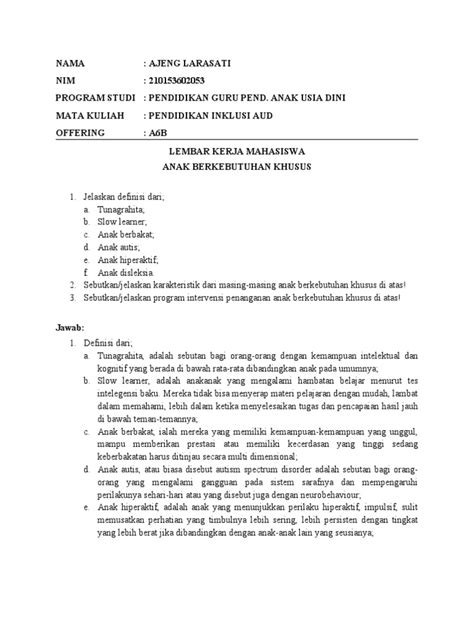 ajeng larasati tugas 2 inklusi aud a6b s1 pg paud pdf