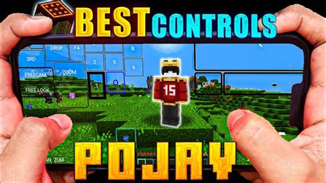 Pojav Best Controls For Mobile Poajav Launcher Minecraft Youtube