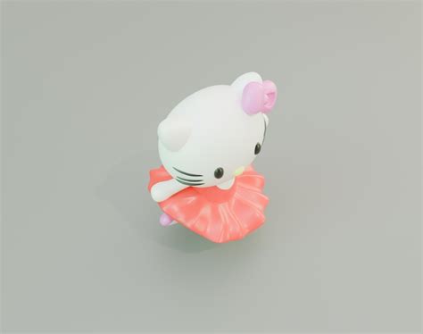 👾 Hellow Kitty・archivo Stl Gratis Para Impresión 3d・cults