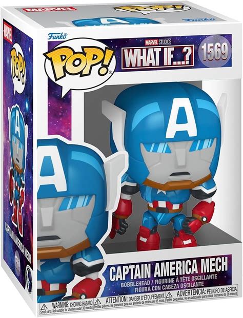 Funko Pop Marvel What If Captain America Mech