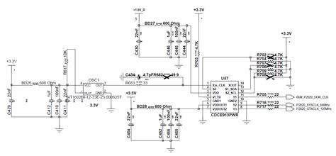 Cdce913 Request Schematic Review Clock And Timing Forum Clock