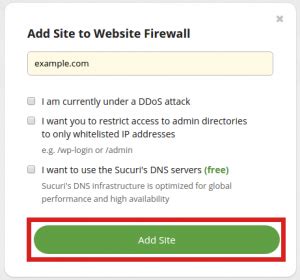 How To Setup Sucuri Website Firewall Protection InMotion Hosting