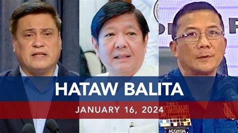 Untv Hataw Balita January Youtube