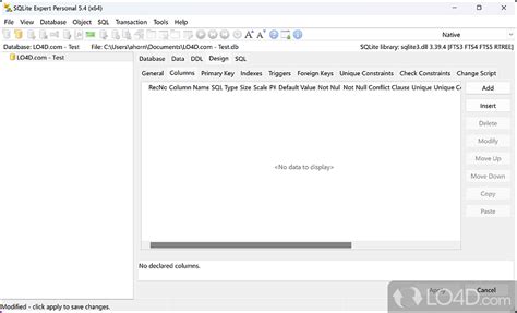 SQLite Expert Personal Screenshots
