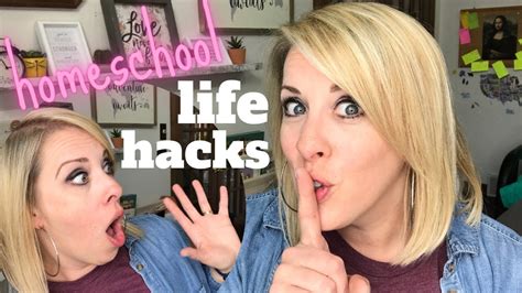 7 Home School Life Hacks Youtube