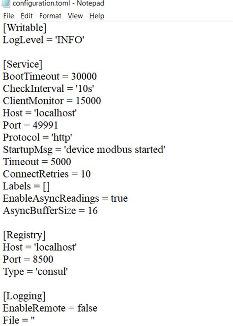 How To Connect Modbus Device To Edgex Foundry · Issue 178