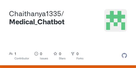Github Chaithanya Medical Chatbot