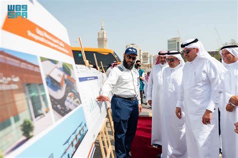 حج وزير النقل والخدمات اللوجستية يتفقد جاهزية قطار المشاعر المقدسة