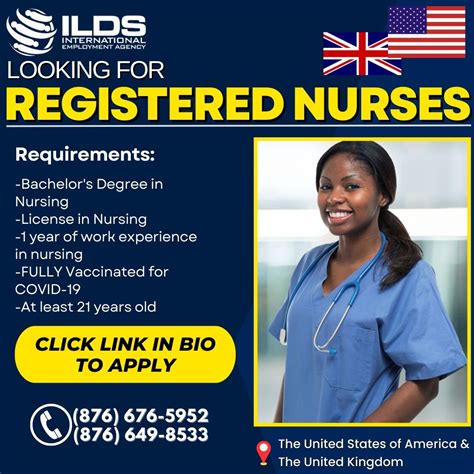 Ilds International Employment Agency On Linkedin Rn Usa Uk Ilds