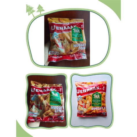 Jual Belfoods Uenak Nugget 500 Gr Nugget S Nugget Coin Nugget Stick