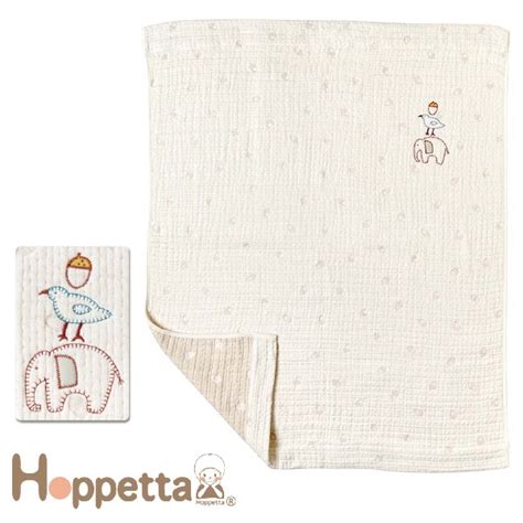 Hoppetta ホッペッタ Guri グリ ガーゼケット ベビーサイズ ふくふくガーゼ 6重ガーゼ Ficelle フィセル 日本製