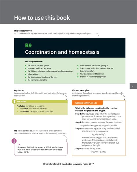 Preview Cambridge IGCSE Combined And Coordinated Sciences By Cambridge