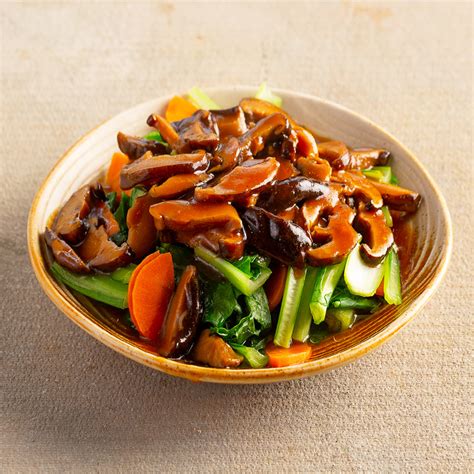 Hong Kong Choy Sum With Chinese Mushroom Hong Kong Chef Restaurants