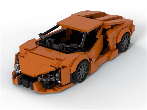 Lego Moc Lamborghini Revuelto By Rkt2232 Rebrickable Build With Lego