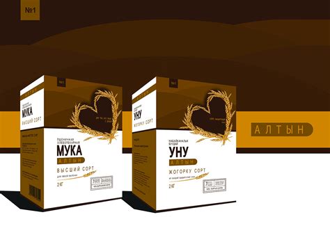 УПАКОВКА муки :: Behance