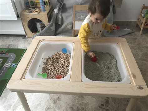 Mesa De Experimentação Para Atividades Sensoriais Atividades Para