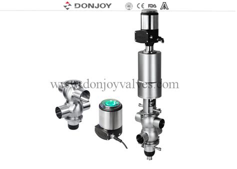Donjoy Sanitary Double Seat Valve Mixproof Valve