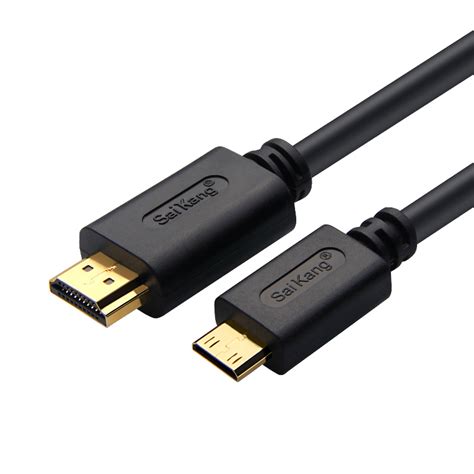 Mini Hdmi转 Hdmi转迷你hdmi小转大转接线平板电脑14版高清线虎窝淘