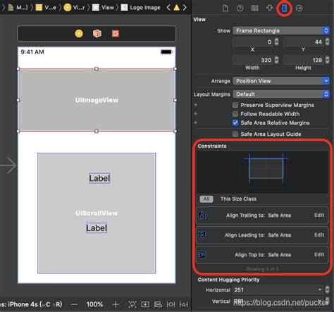 Ios 12 Auto Layout界面自动布局系列2 使用xcode的interface Builder添加布局约束xcode 布局约束