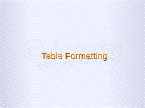 Word Processing Table Formatting Words Print Layout Insert Image