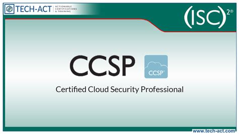 Ccsp Certification Certified Cloud Security Professional Training