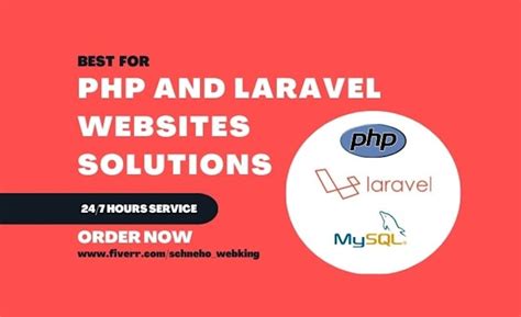 develop full stack php and laravel web application by schneho webking