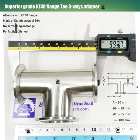 Tee Kf40 Flange Superior Grade Bmotiontech