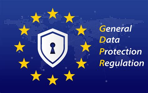 General Data Protection Regulation Called Gdpr 20182019 Concept Eu