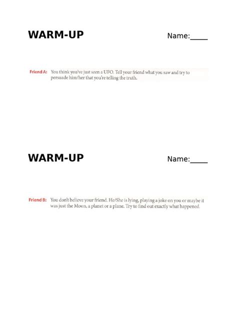 warmup 2 pdf